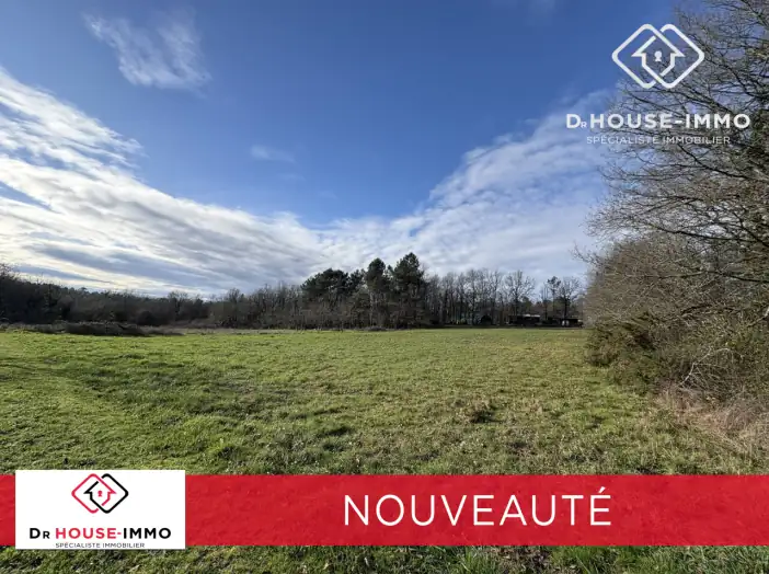 Terrain à vendre de 4 022 m² - Saint-Romain-et-Saint-Clément (24800)